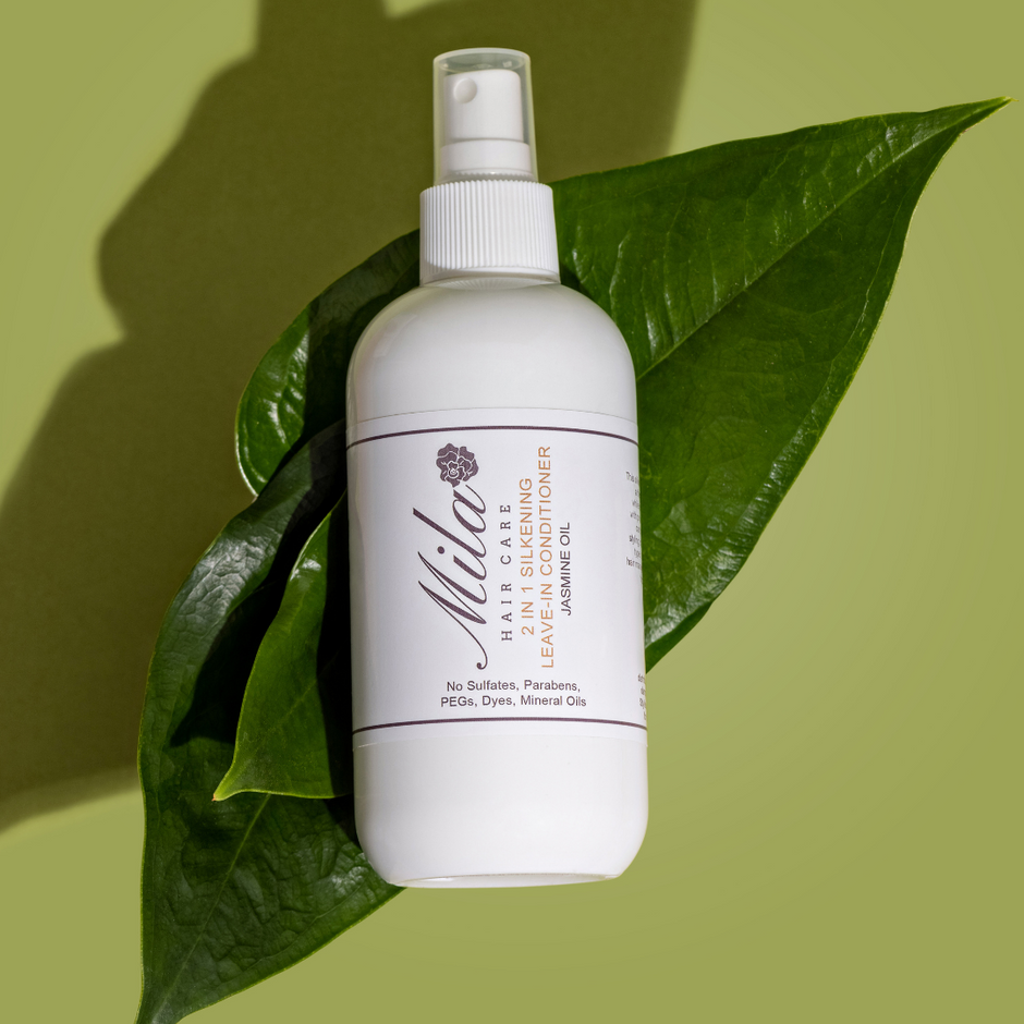 Curly Hair Products: shampoo, leave-in conditioner, custard